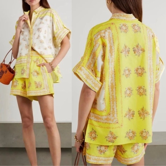 Alemais | Tops | Alemais Catalina Linen Top | Poshmark